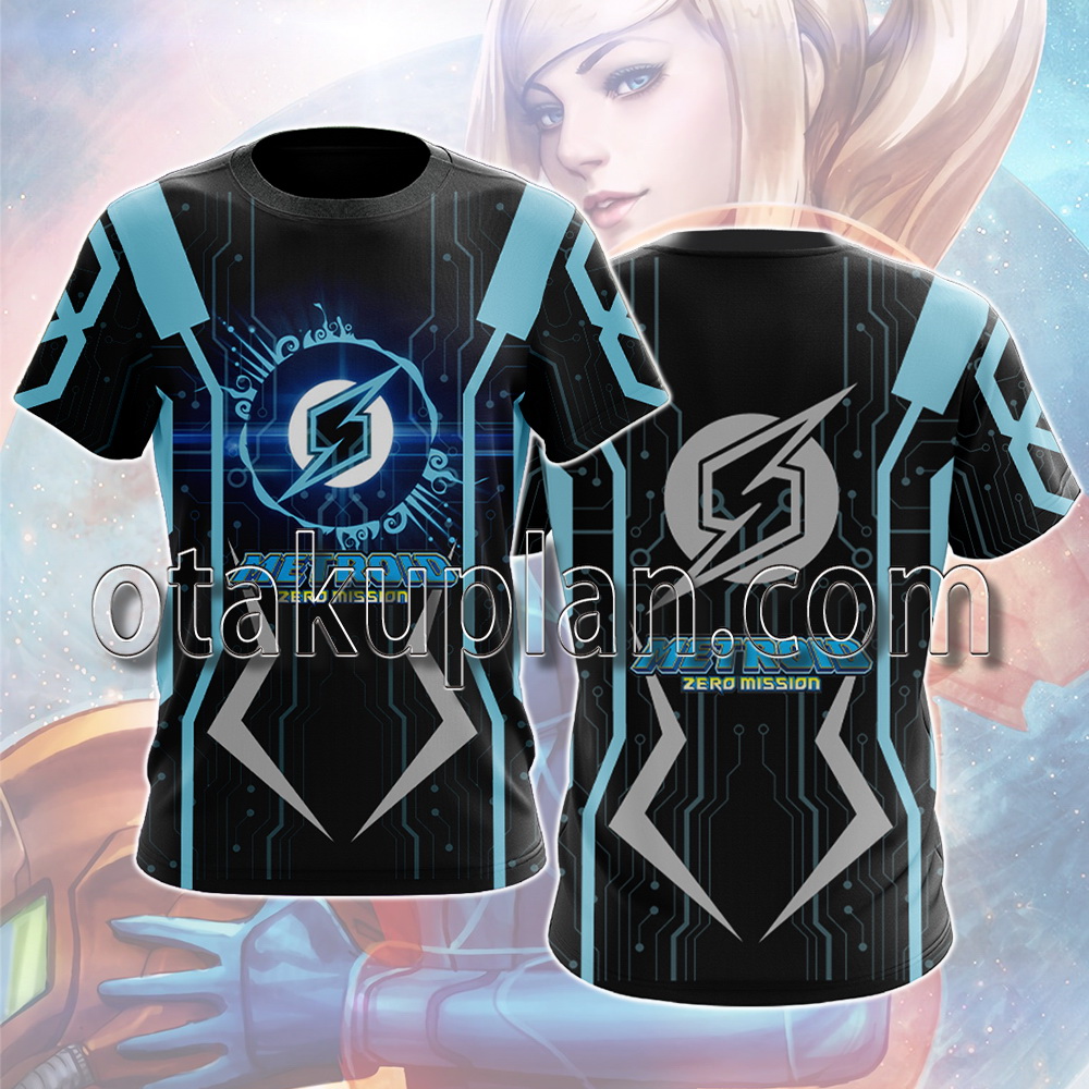 Zero Suit Samus Logo T-Shirt – otakuplan