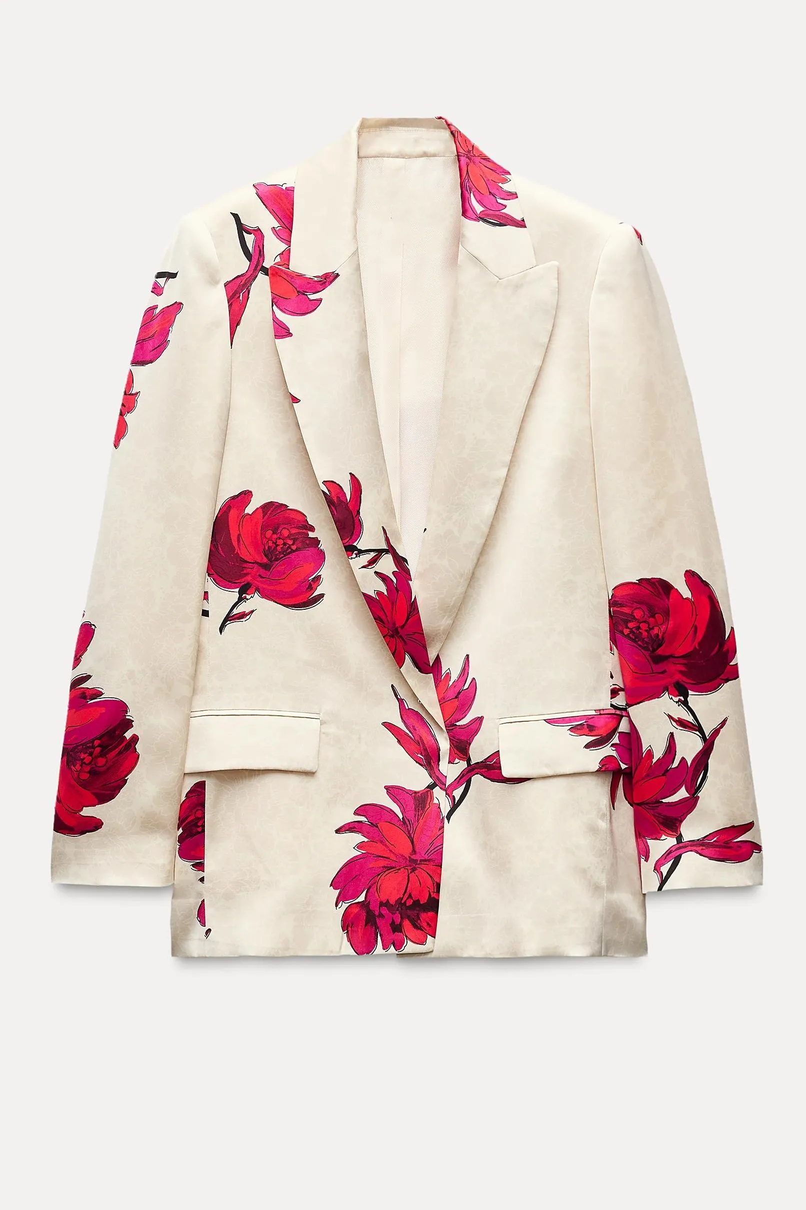 Nelly Printed Floral Blazer Set-Sunfere Nelly Printed Floral Blazer Set-Sunfere