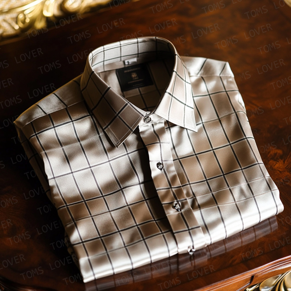 Business casual fashion printed pattern shirt -Tomslover