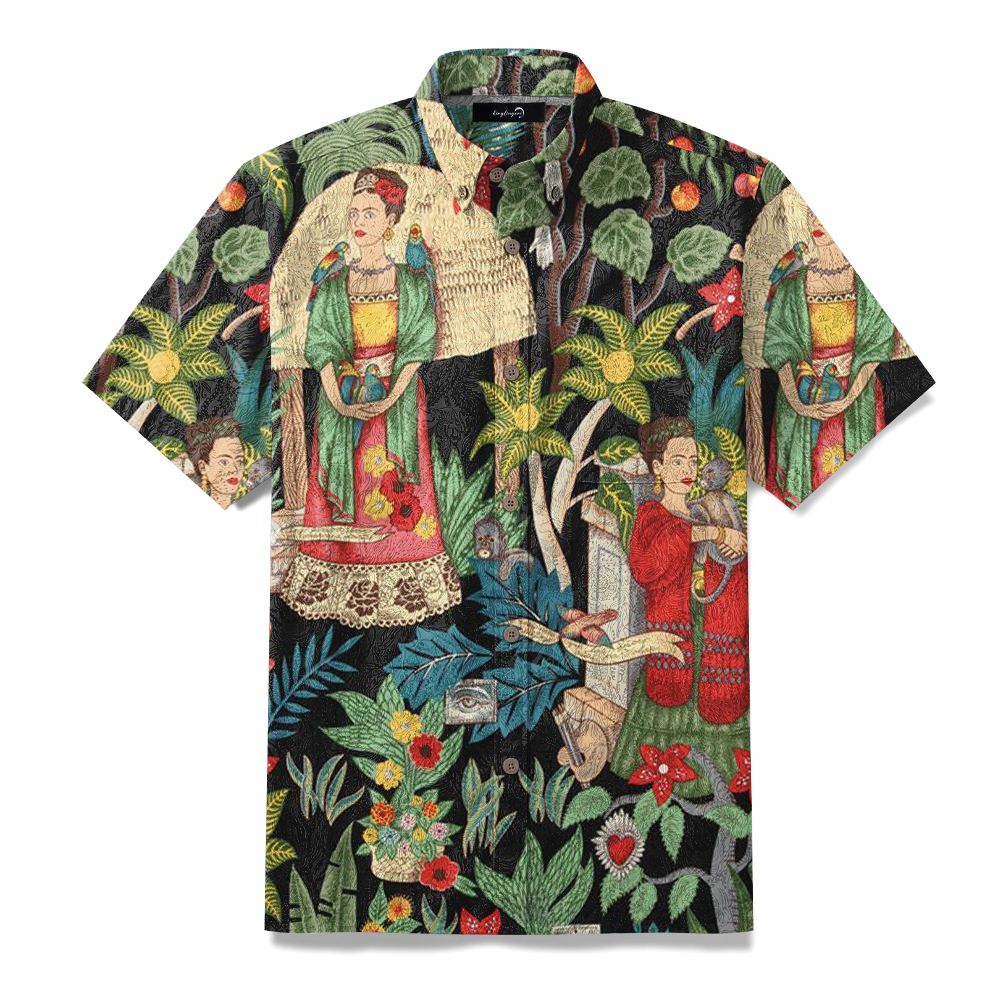 Vintage Fashion Unique Paisley Print Shirt-Tomslover