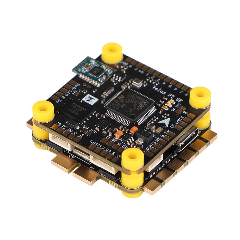 TMOTOR Velox Full Function Stack F7 SE Fc V50A SE 6S BLHeli 32 4 in 1 ESC