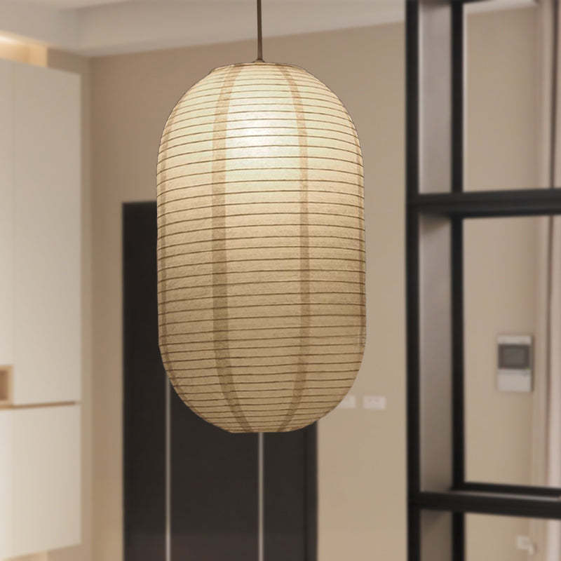 Lamppo Fabric Paper Pendant Lamp Traditional | Paper Hanging Ceiling ...