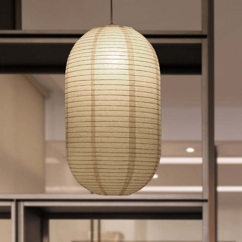 Lamppo Fabric Paper Pendant Lamp Traditional | Paper Hanging Ceiling ...
