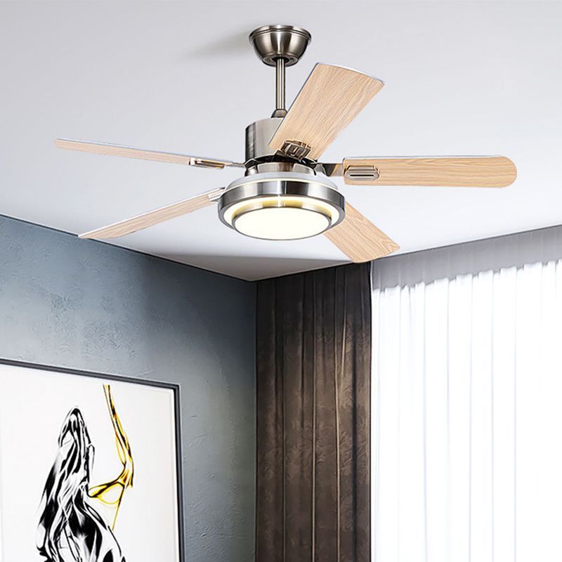 Lamppo 52'' Ceiling Fans with Lights Modern Style Ceiling Mount Fan ...