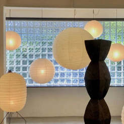 Lamppo Pendant Lights Rice Paper Traditional White Paper Lantern ...