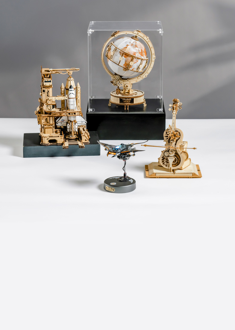 ROKR - Mechenical 3D Puzzles & Model Kits for Adults