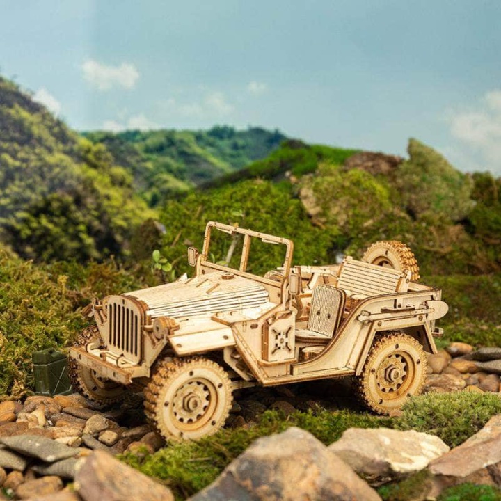 ROKR Scale Model Vehicle & Car Wooden Model Kits