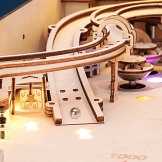 Rokr 3D Pinball Machine 3D Wooden Puzzle EG01 | Build Your Own Pinball ...