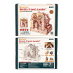 ROKR Marble Travel London Wooden Marble Run 3D Puzzle Kit EGB01