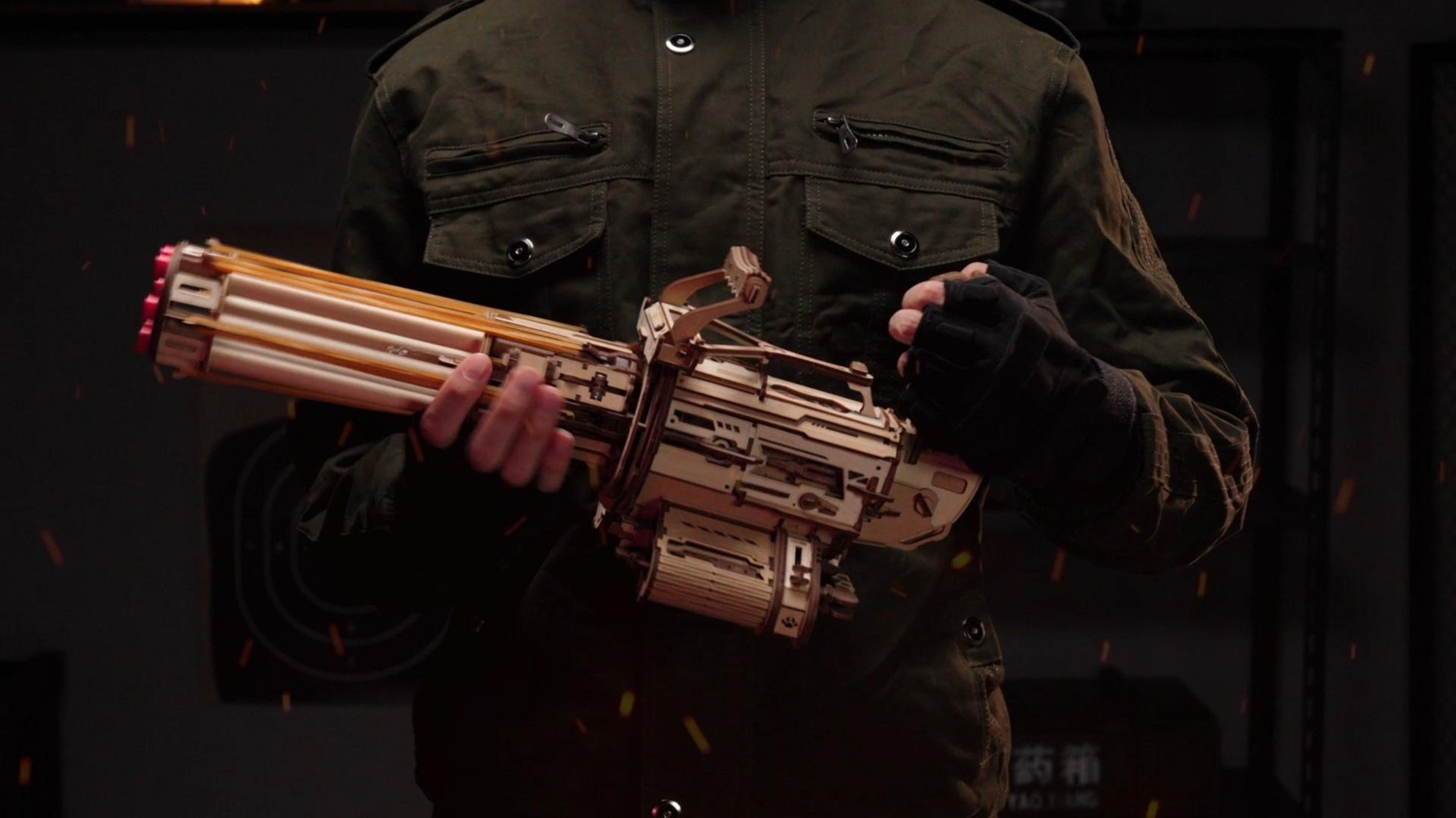Introducing ROKR Rotating Barrel Machine Gun