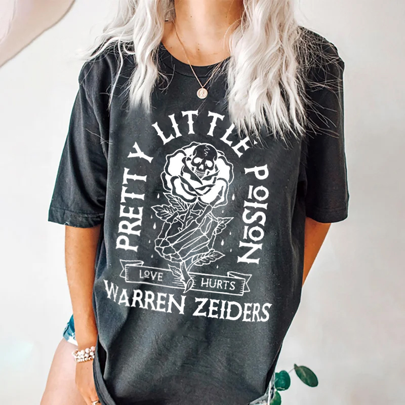 Pretty Little Poision Skull T-shirt
