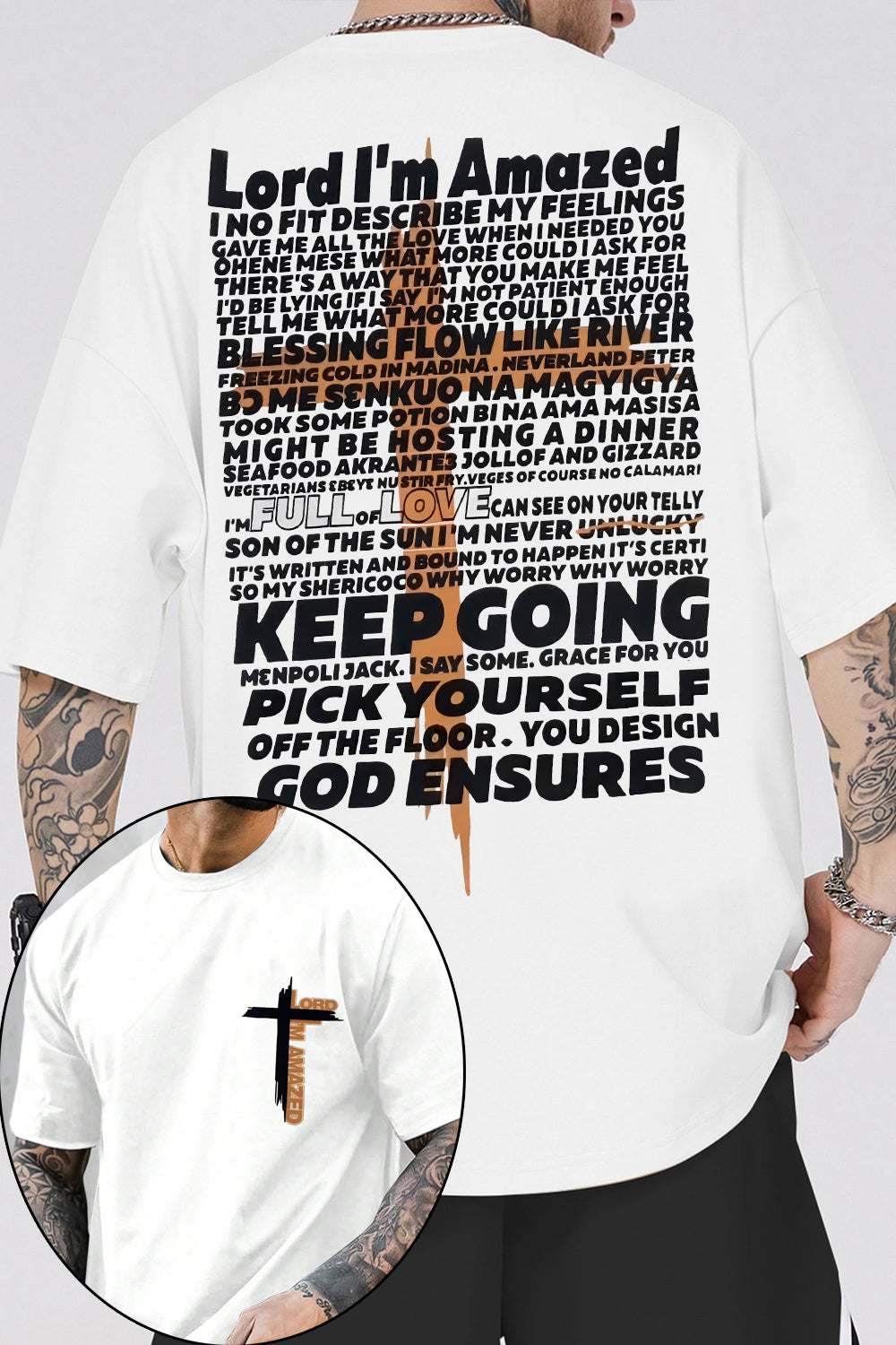 Blessing Flow Like a River Lord Tee For Men – Voicerts