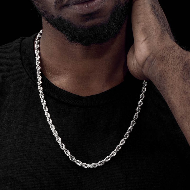 6mm Stainless Steel Rope Chain – vvsbox