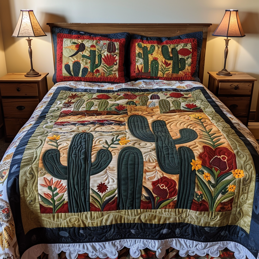 Cactus TAI040624092 Quilt Bedding Set – Yirenhouse