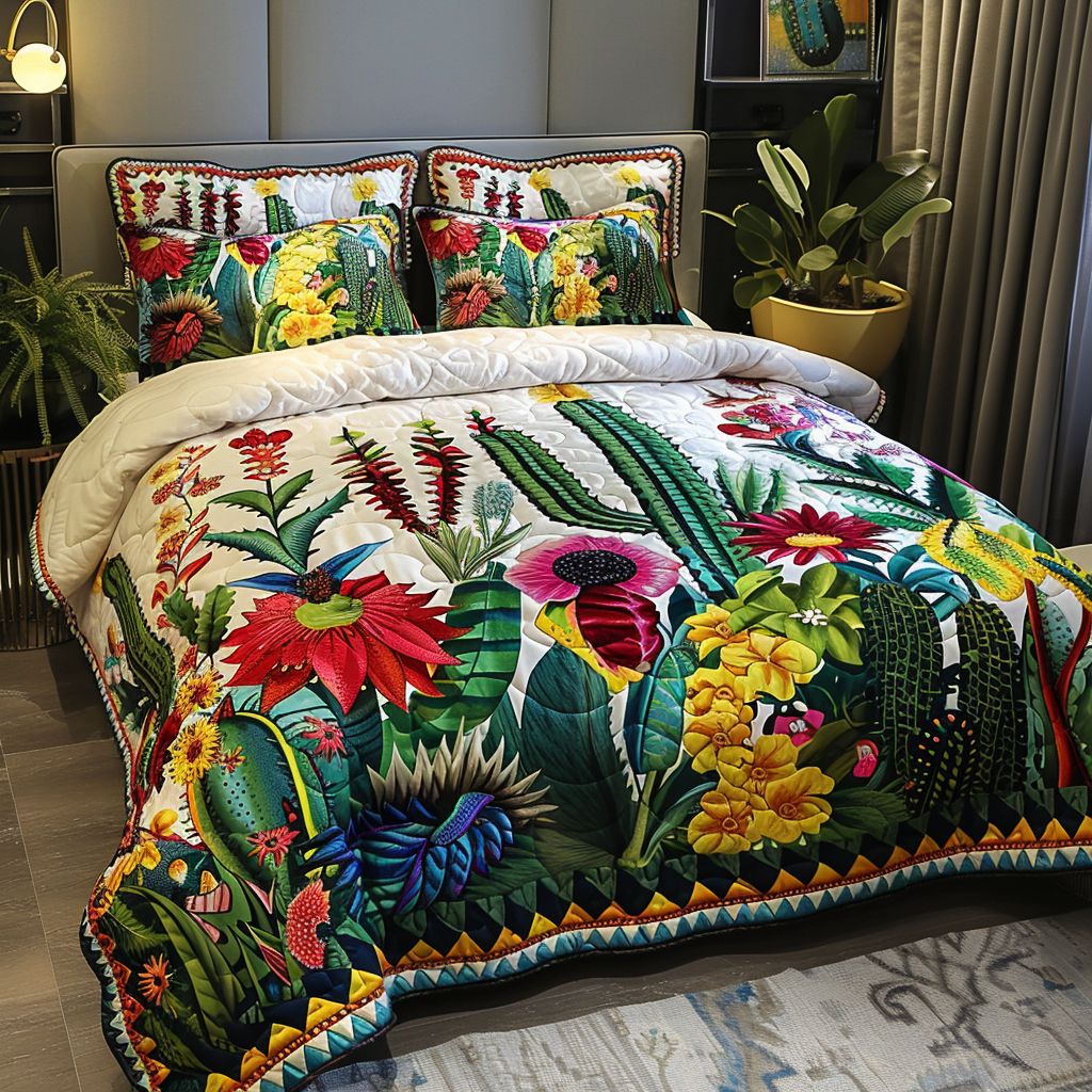 Cactus TAI100724088 Quilt Bedding Set – Yirenhouse
