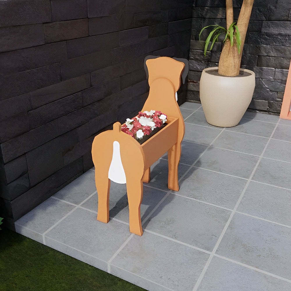 Boxer Dog Planter – Yirenhouse
