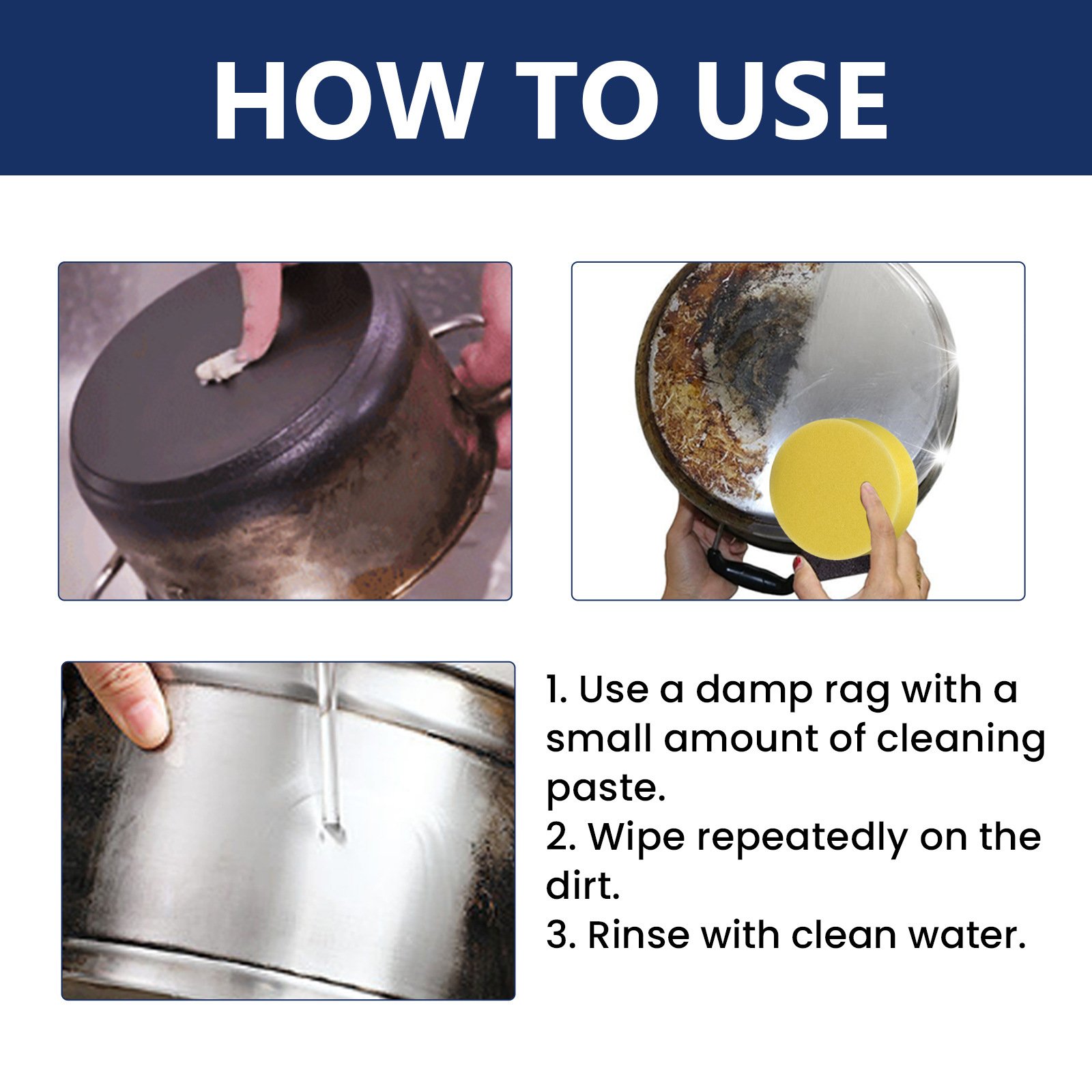 Magical Nano-Technology Stainless Steel Cleaning Paste-SURFACE SAFE, N