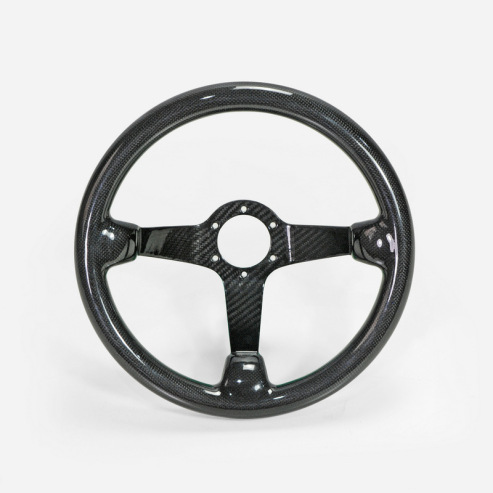 Carbon Fiber Quick Release Racing Steering Wheel 14 inch 350mm Diamete ...