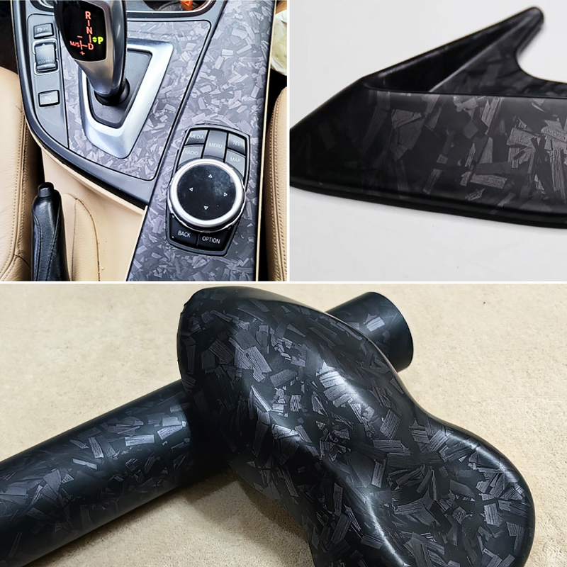 6D Black Gloss Forged Carbon Fiber Wrap – Carbon Fiber Ever