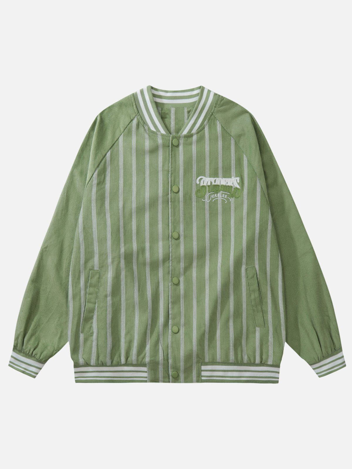 Stripe Varsity Jacket – CONVERRION