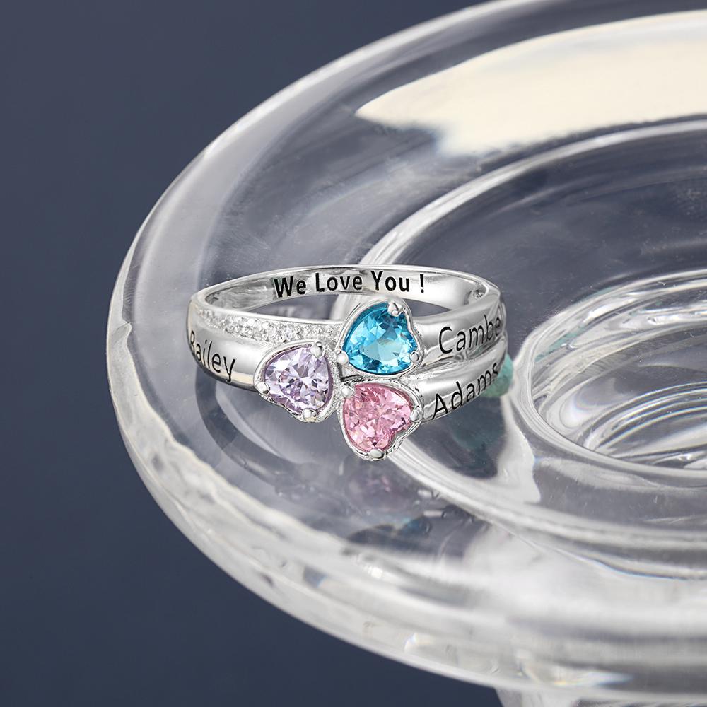 Mother S Day Rings 3 Stones