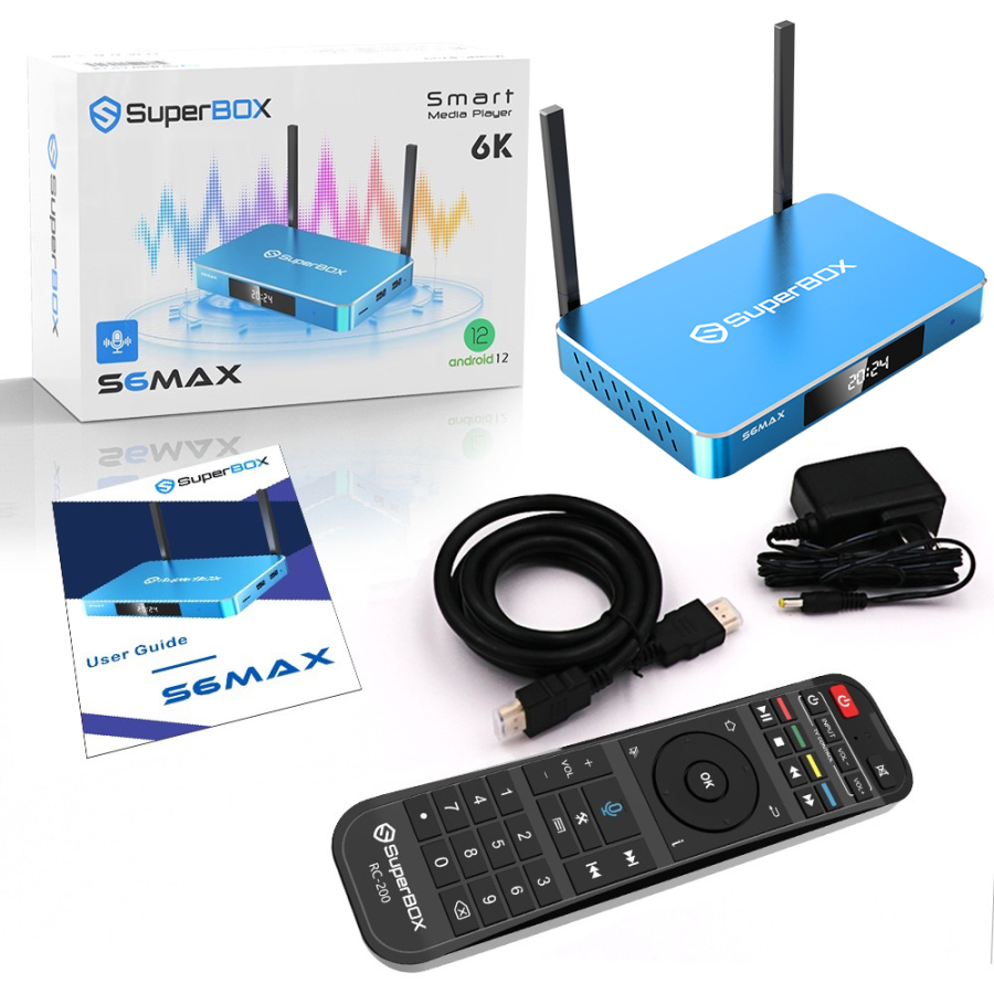 SuperBox S6 Max Android TV Box (New Version)