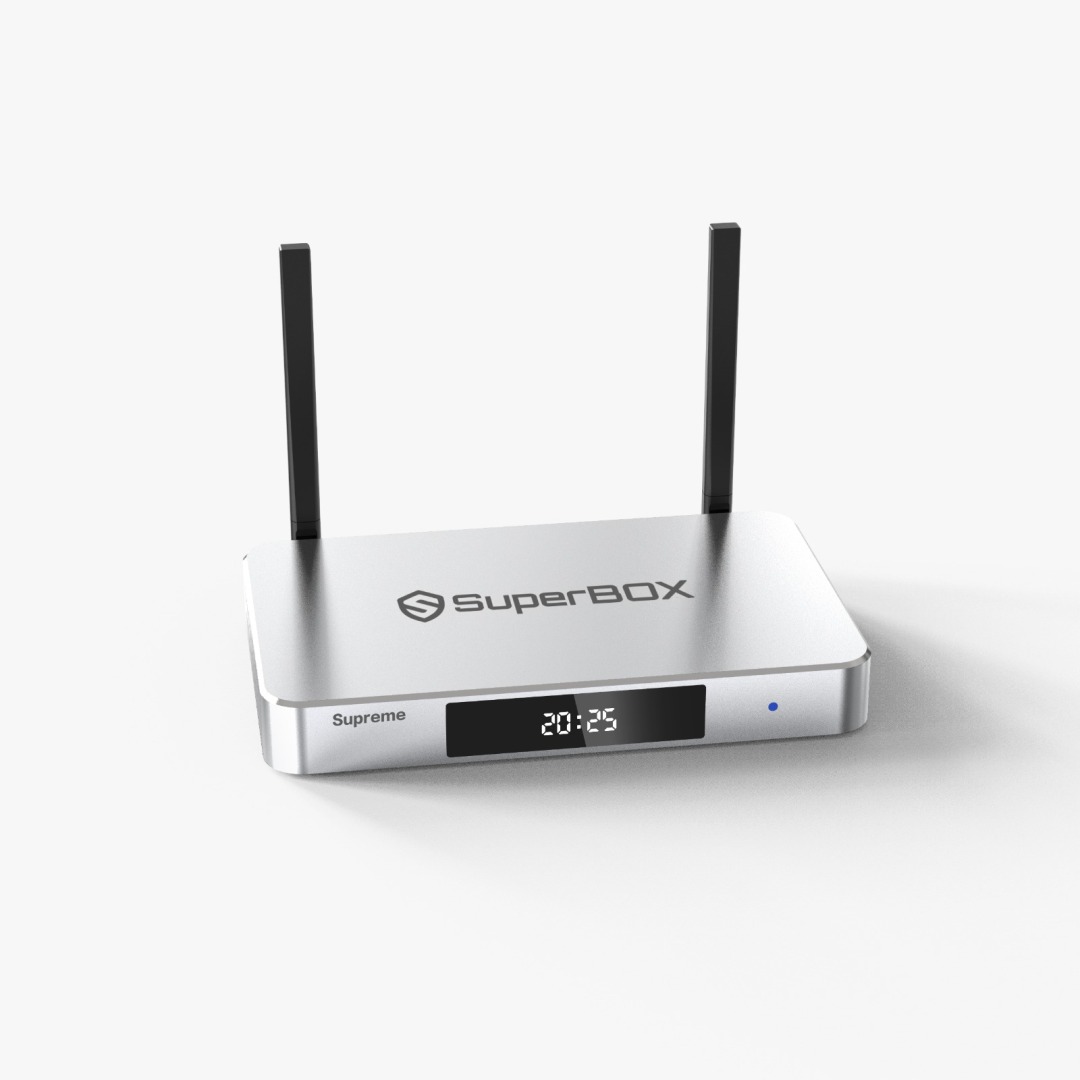 SuperBox Supreme Android TV Box (New & Exclusive Channels)