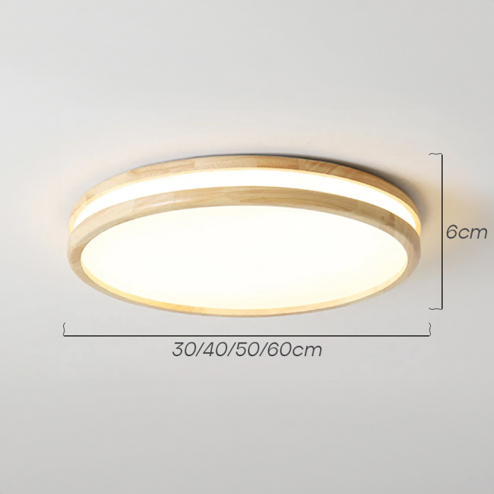 Homdiy Low Ceiling Lights Vintage Round Ceiling Lights For Living Room ...