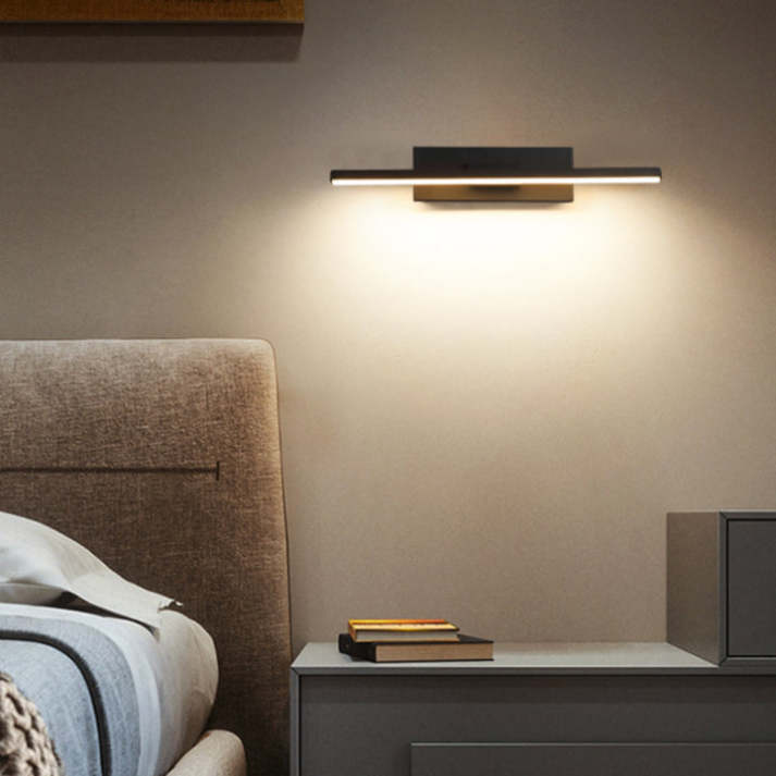 Homdiy Simple Rotatable LED Wall Lamp Modern Black Wall Scone – Homdiy UK