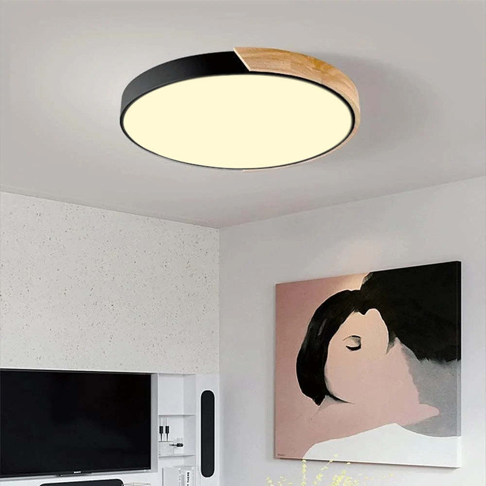 Homdiy Modern Colorful Ceiling Light Round Bed Room Ceiling Light ...