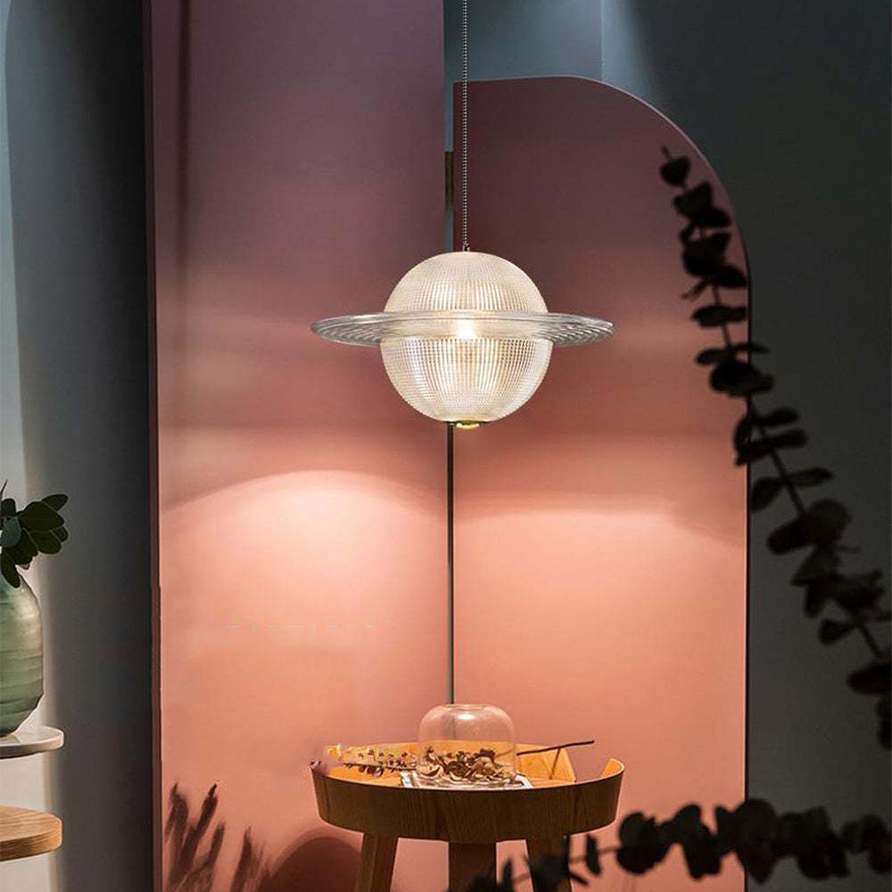 Homdiy Ceiling Pendant Light Creative Glass Planet Ceiling Light ...