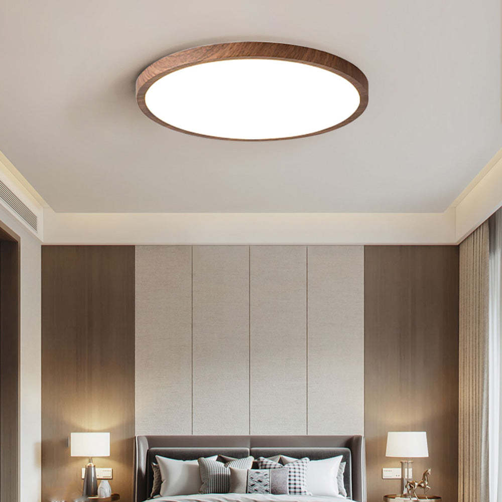 LED Flush Ceiling Lights Round Modern Living Room Ceiling Lamp – Homdiy UK