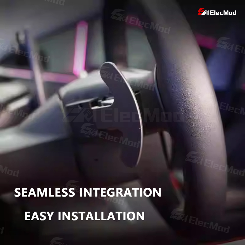 ElecMod Gear Shift Paddles with Customizable Extension for Tesla Model ...