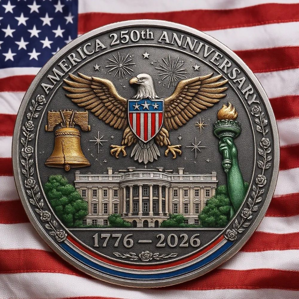 America 250th Anniversary Commemorative Coin – Only For You Gift