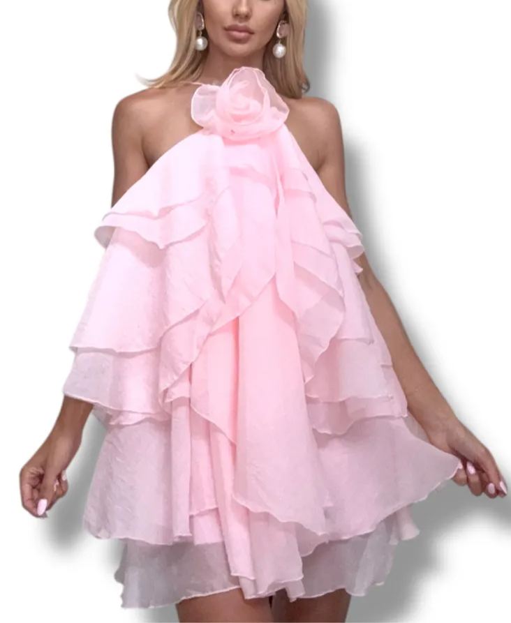 Rubi Rose Ruffle Dress