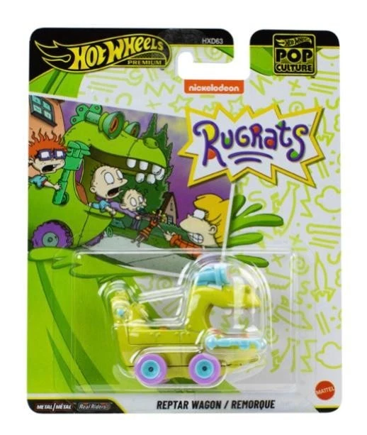 Hot Wheels Premium Pop Culture Nickelodeon Rugrats - Reptar Wagon ...