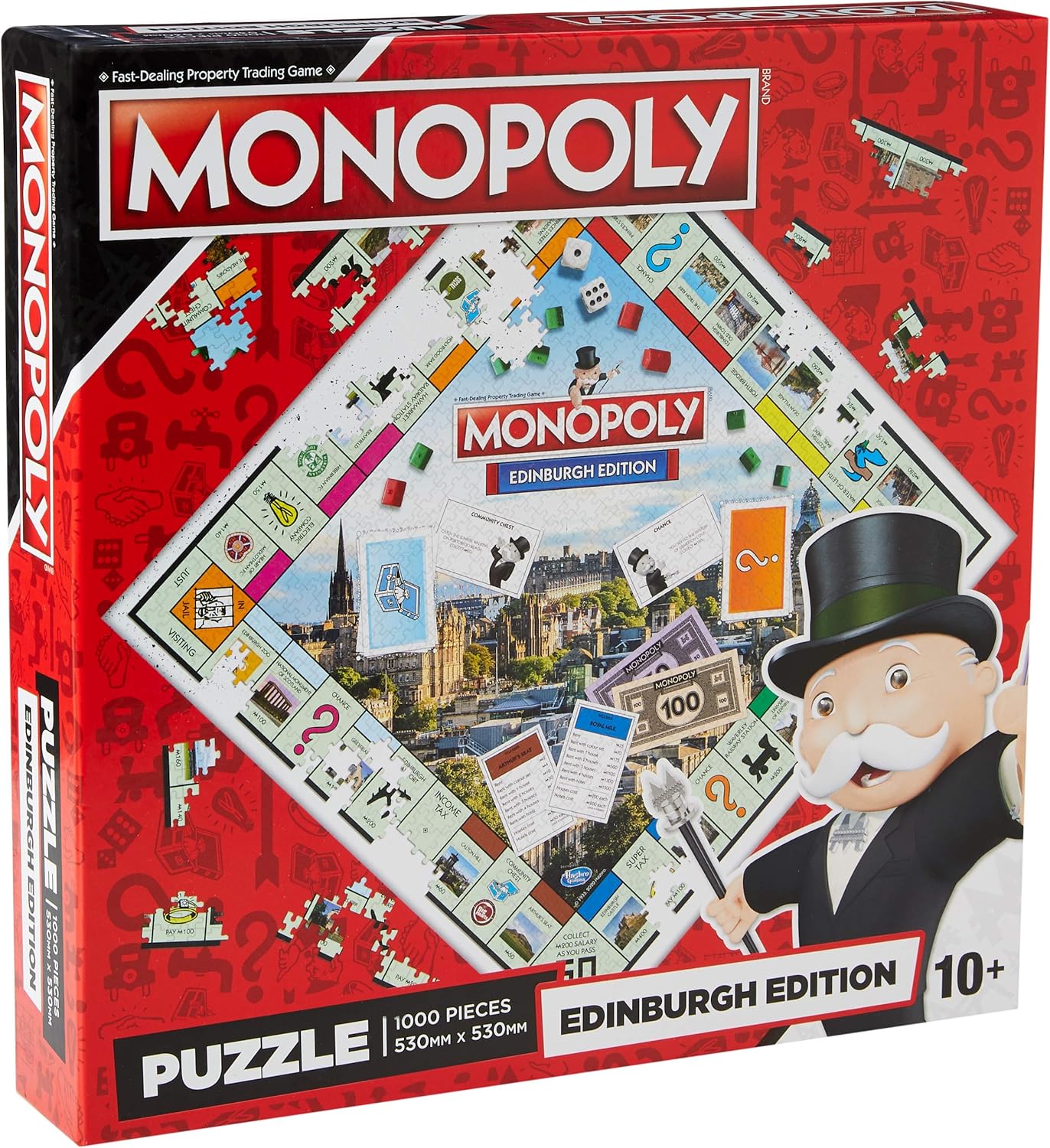Edinburgh Monopoly 1000 Piece Jigsaw Puzzle – Phillips Toys