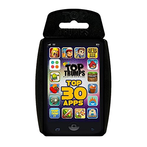 Top Trumps 30 Top Apps Card Game – Phillips Toys