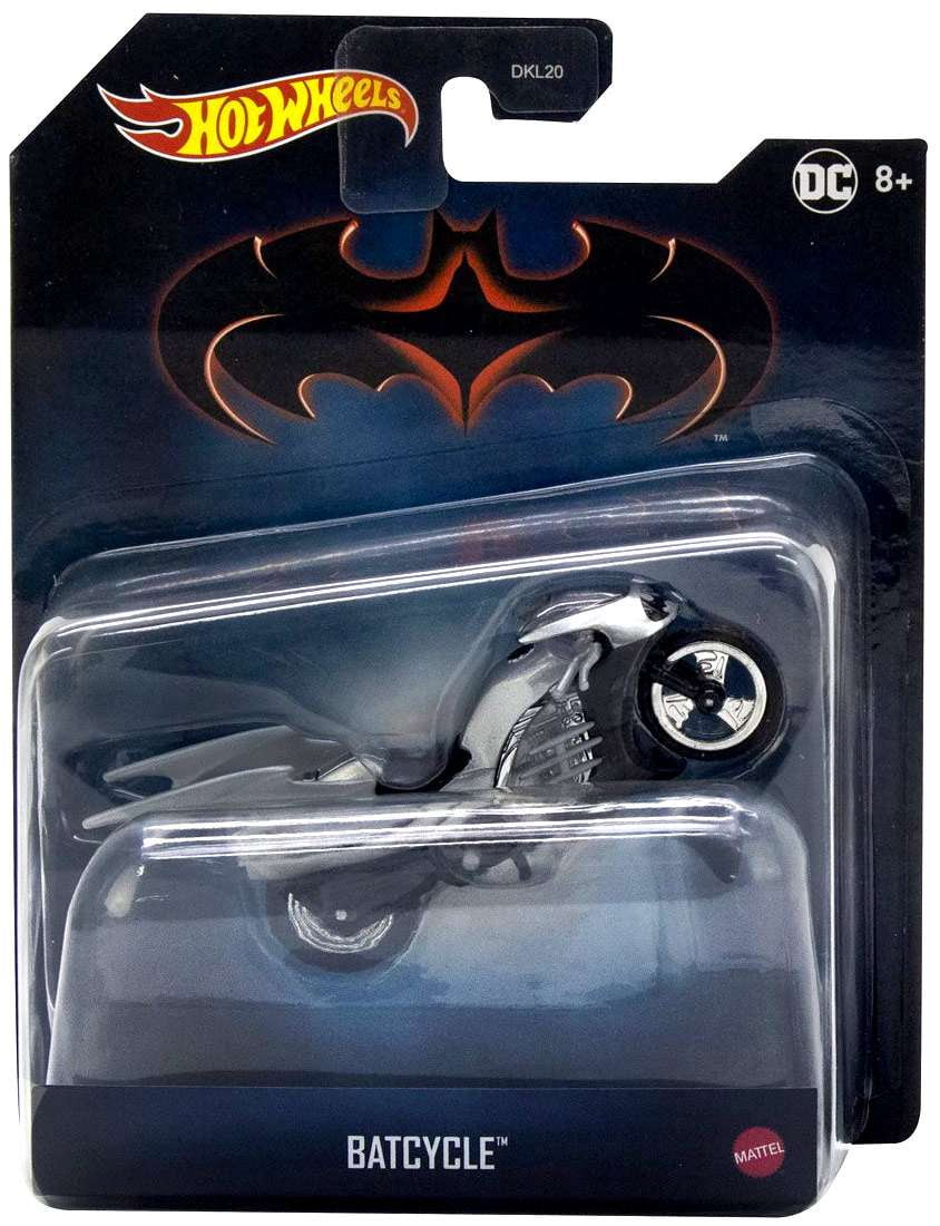 Hot Wheels Premium DC Batman - Batman Batcycle 1:50 Scale – Phillips Toys