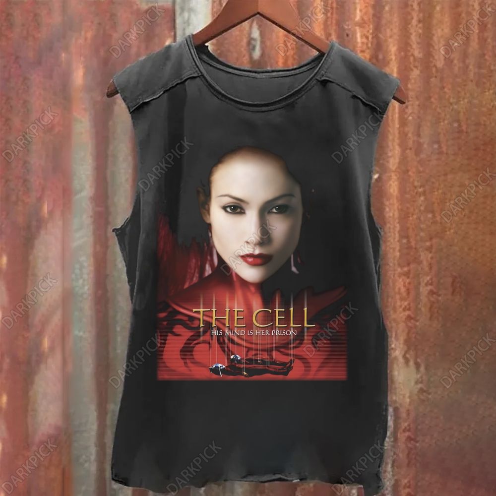 The Cell Horror Movie Vintage Washed Tank Top