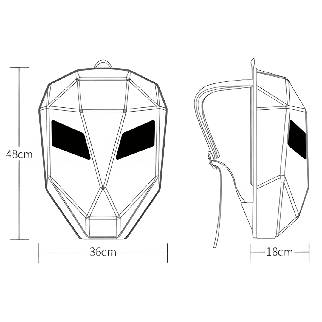 ⭐ LED BACKPACK – ffmetro