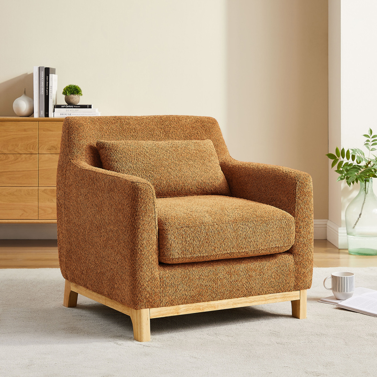 31'' Extra Deep Accent Chair for Living Room Comfort | VANOMi