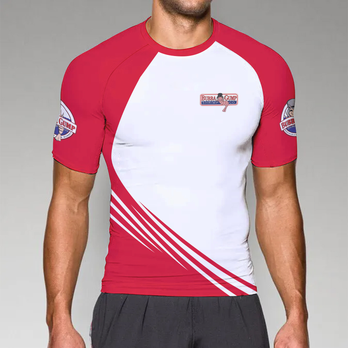 Bold Red Classic Fit Compression Shirt for Every Occasion ...