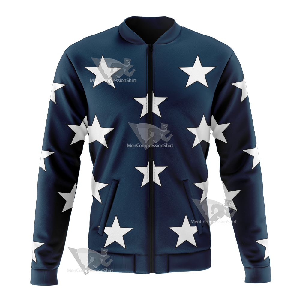 Arrowverse Star Spangled Kid Bomber Jacket – MensCompressionShirt