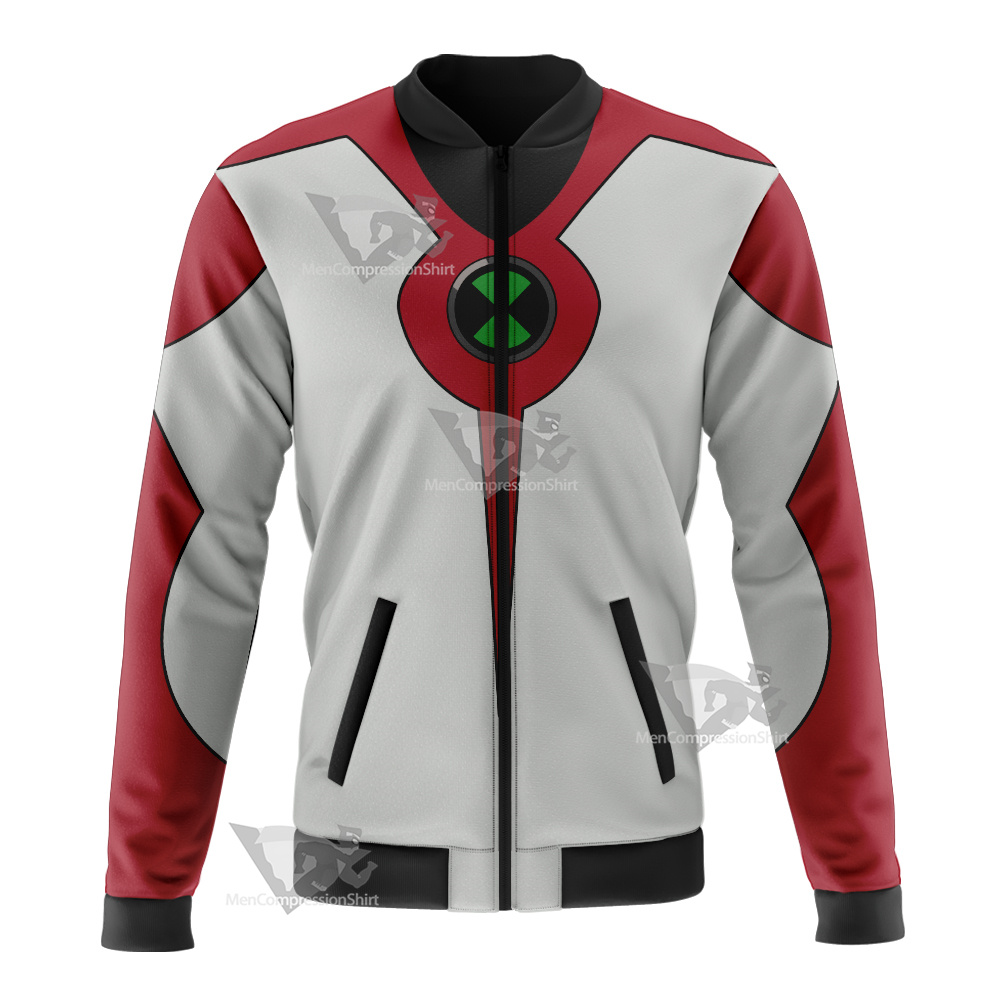 Ben10 Way Big Red Cosplay Bomber Jacket – MensCompressionShirt