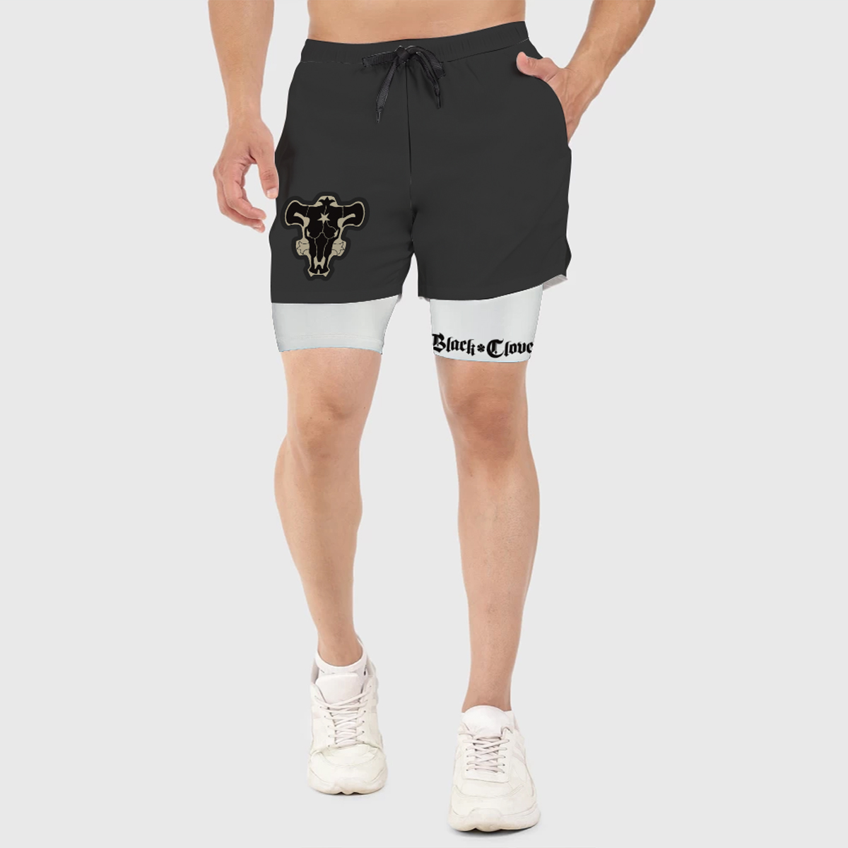 Elite Team Black Men Compression Gym Short – MensCompressionShirt
