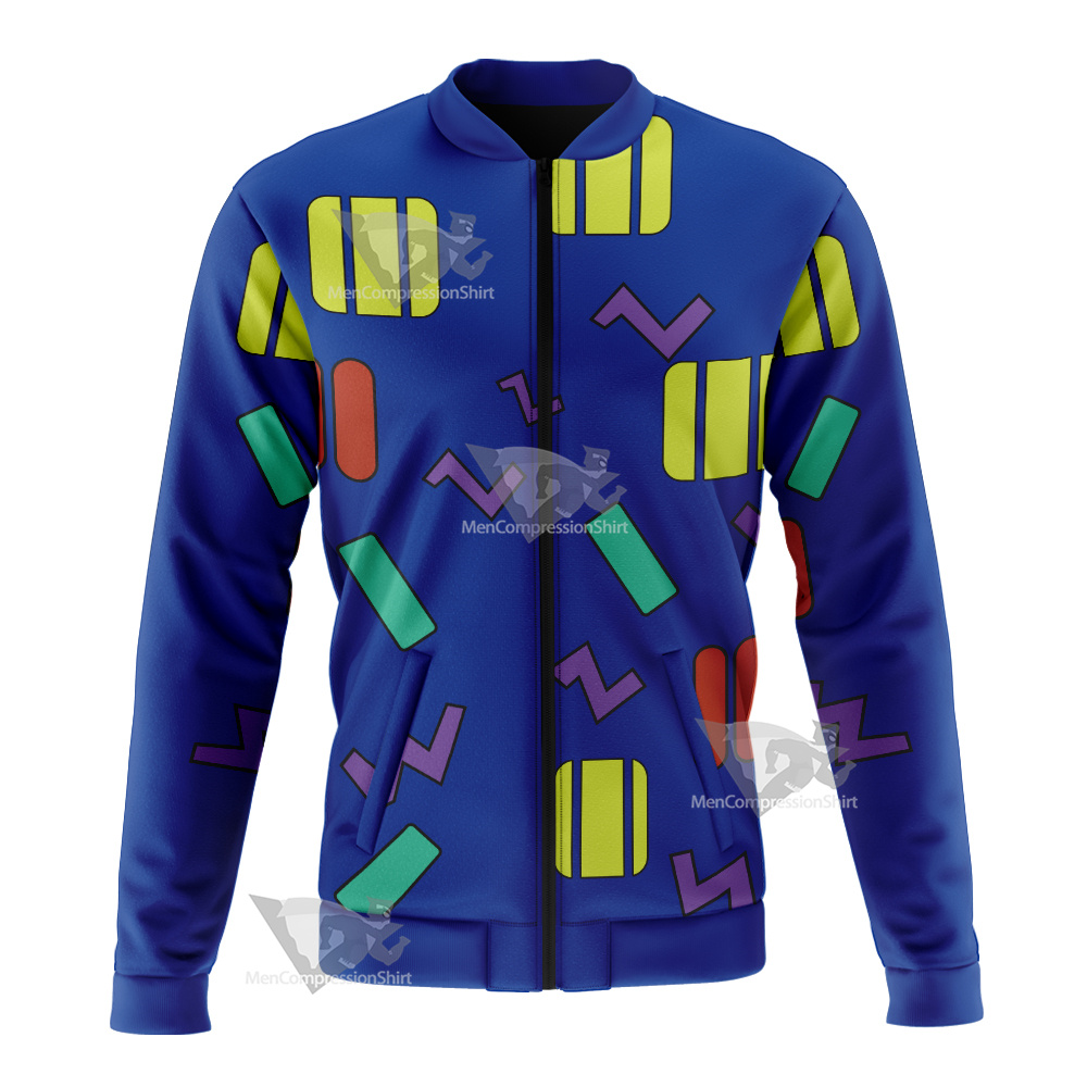 Bojack Hourseman Mr Peanutbutter Blue Cosplay Bomber Jacket ...