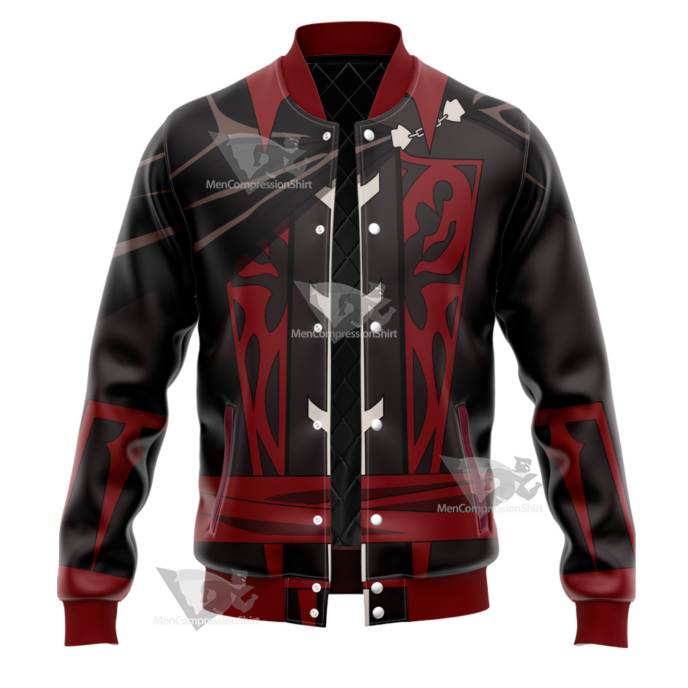 Castlevania Dracula Costum Varsity Jacket – MensCompressionShirt