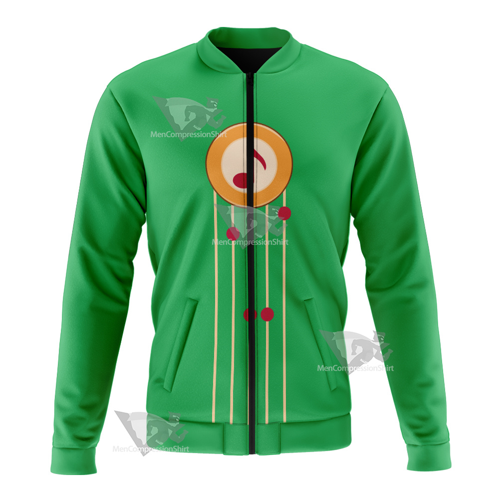 Cucumber Quest Noisemaste Green Cosplay Bomber Jacket ...