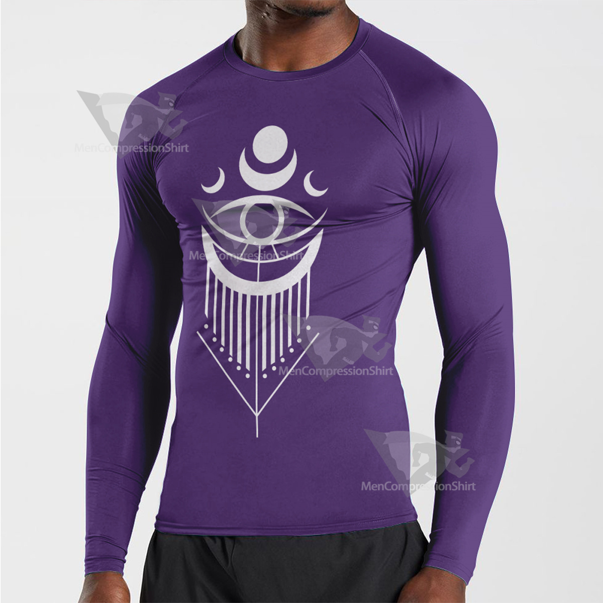 Dead By Daylight Mikaela Purple Long Sleeve Compression Shirt ...